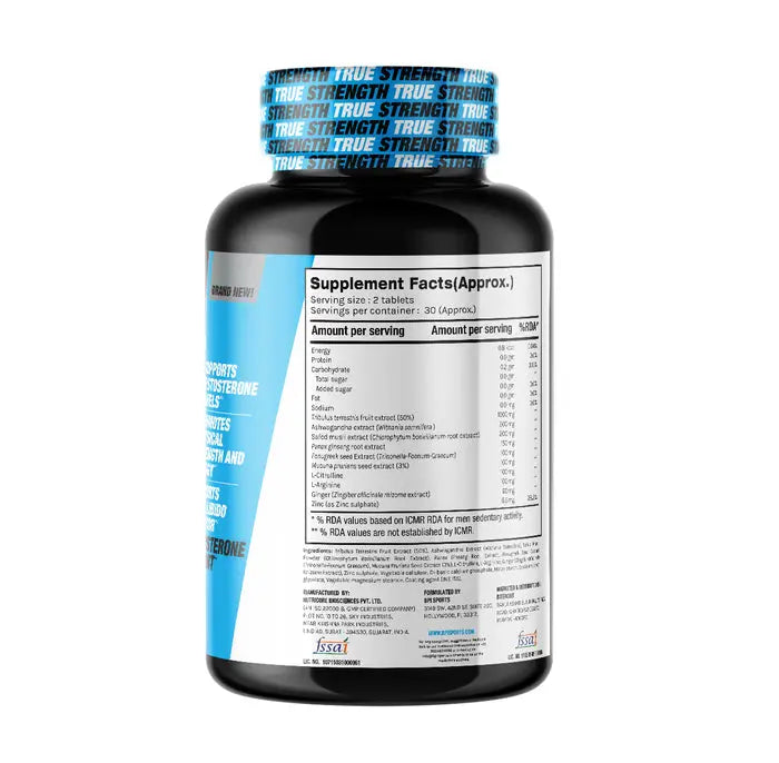 BPI Sports Best Test - Testosterone Booster for Men - Halt