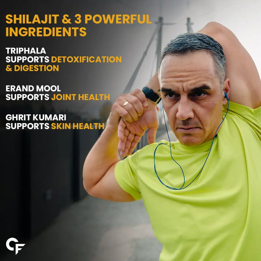 Carbamide Forte Shilajit Gold Capsules For Men | 60 Shilajit Capsules ...