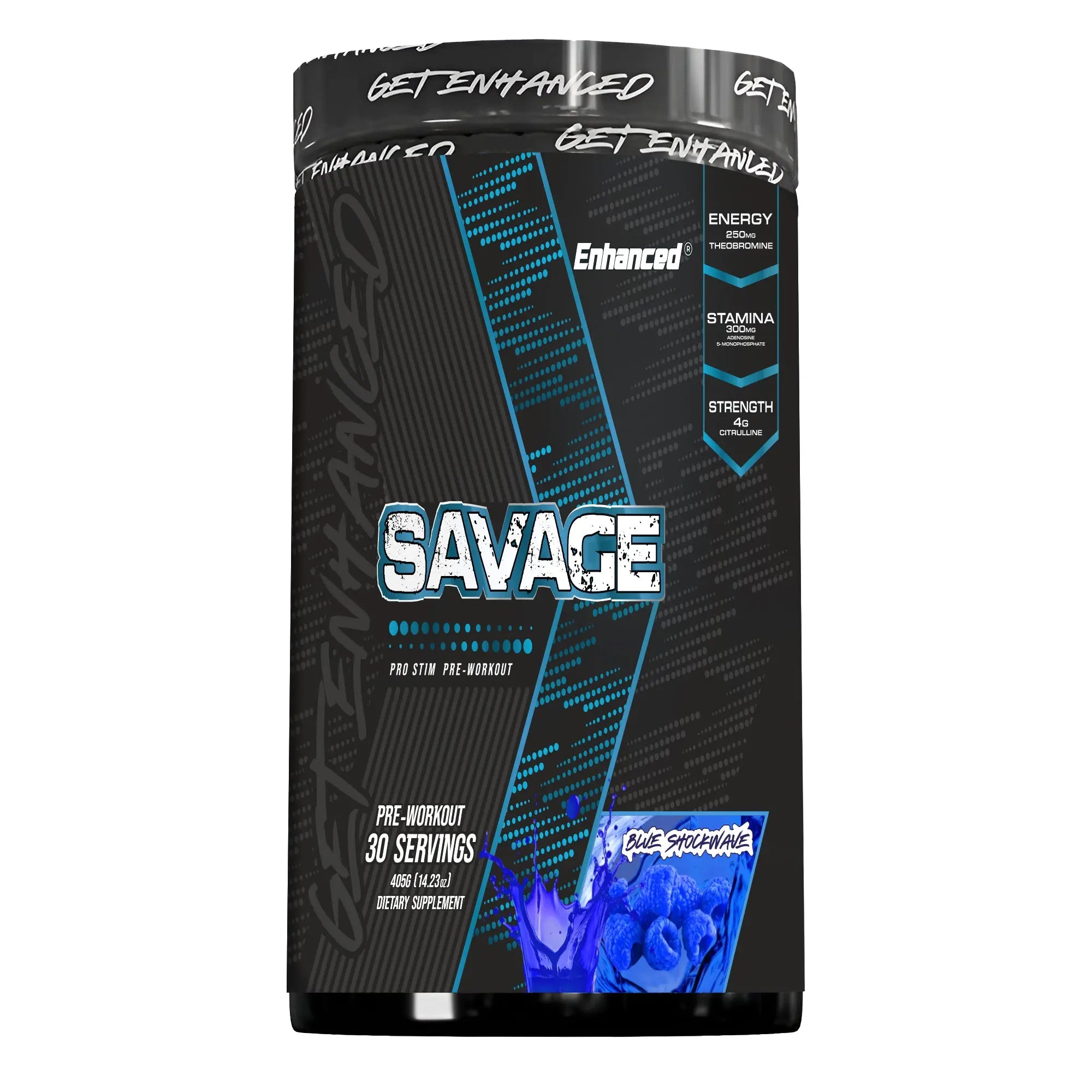 Enhanced Savage Pro-Stim Pre-Workout – Halt